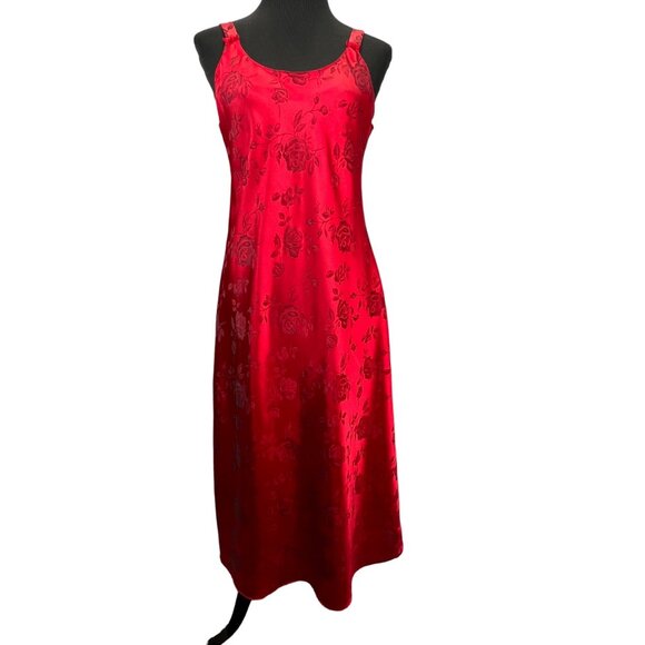 Cinema Etoile | Dresses | Vintage Cinema Etoile Satin Slip Maxi Dress ...